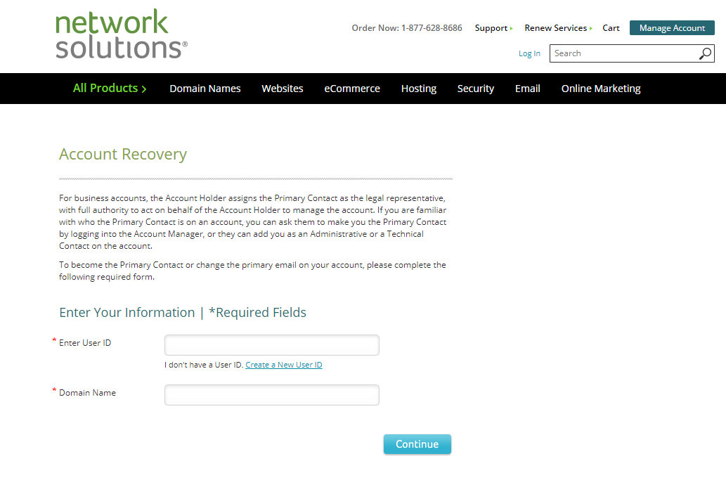 NetworkSolutions の管理者メールアドレスを変更する方法 | インターネットサービス株式会社